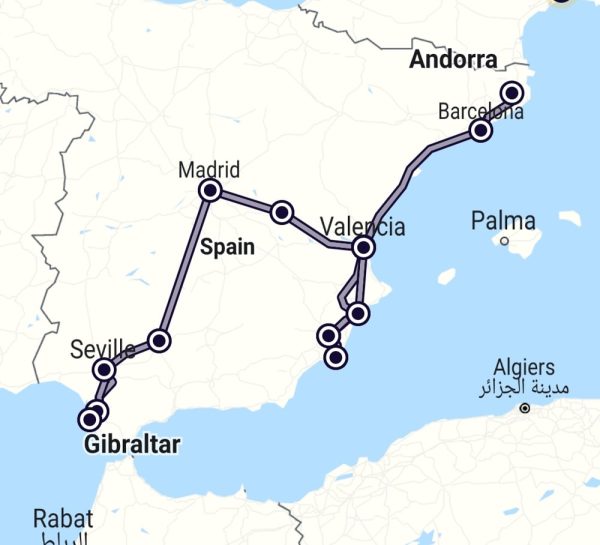 Interrailing in Spain: my experience, itinerary & tips