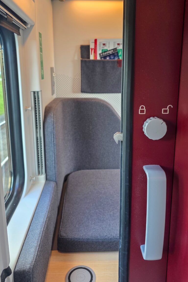 ÖBB Nightjet review: sleeping in a Mini Cabin as a solo traveler
